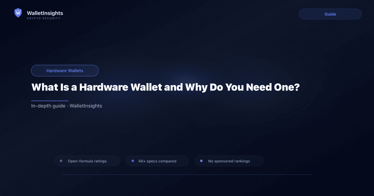 What Is a Hardware Wallet? How It Works (2025 Guide)